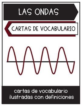 Las ondas vocabulario ilustrado / Waves Illustrated Vocabulary in ...