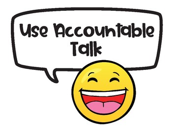 Accountable Talk Posters - Dual Language Designs